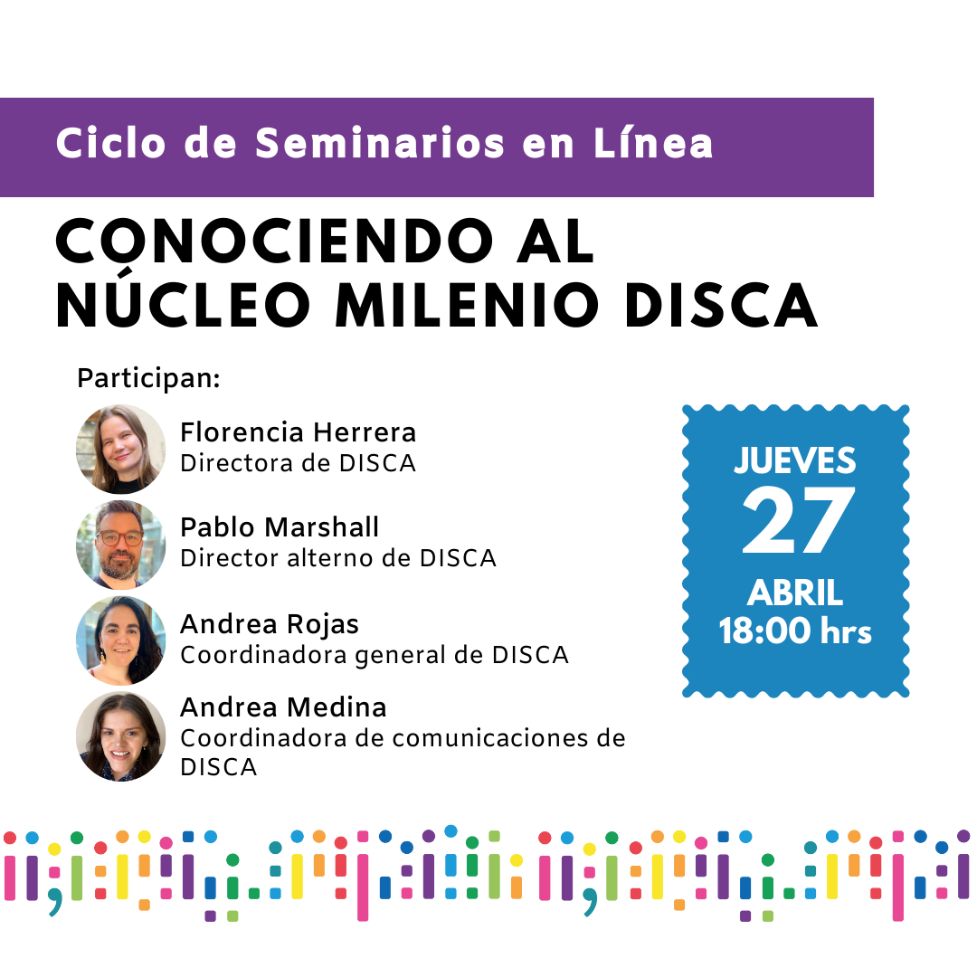 Núcleo Disca - Discapacidad y ciudadanía Seminario en Línea: Conociendo ...